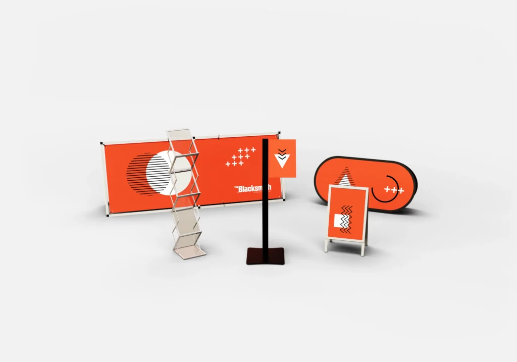 Advertising stands – Blacksmith international